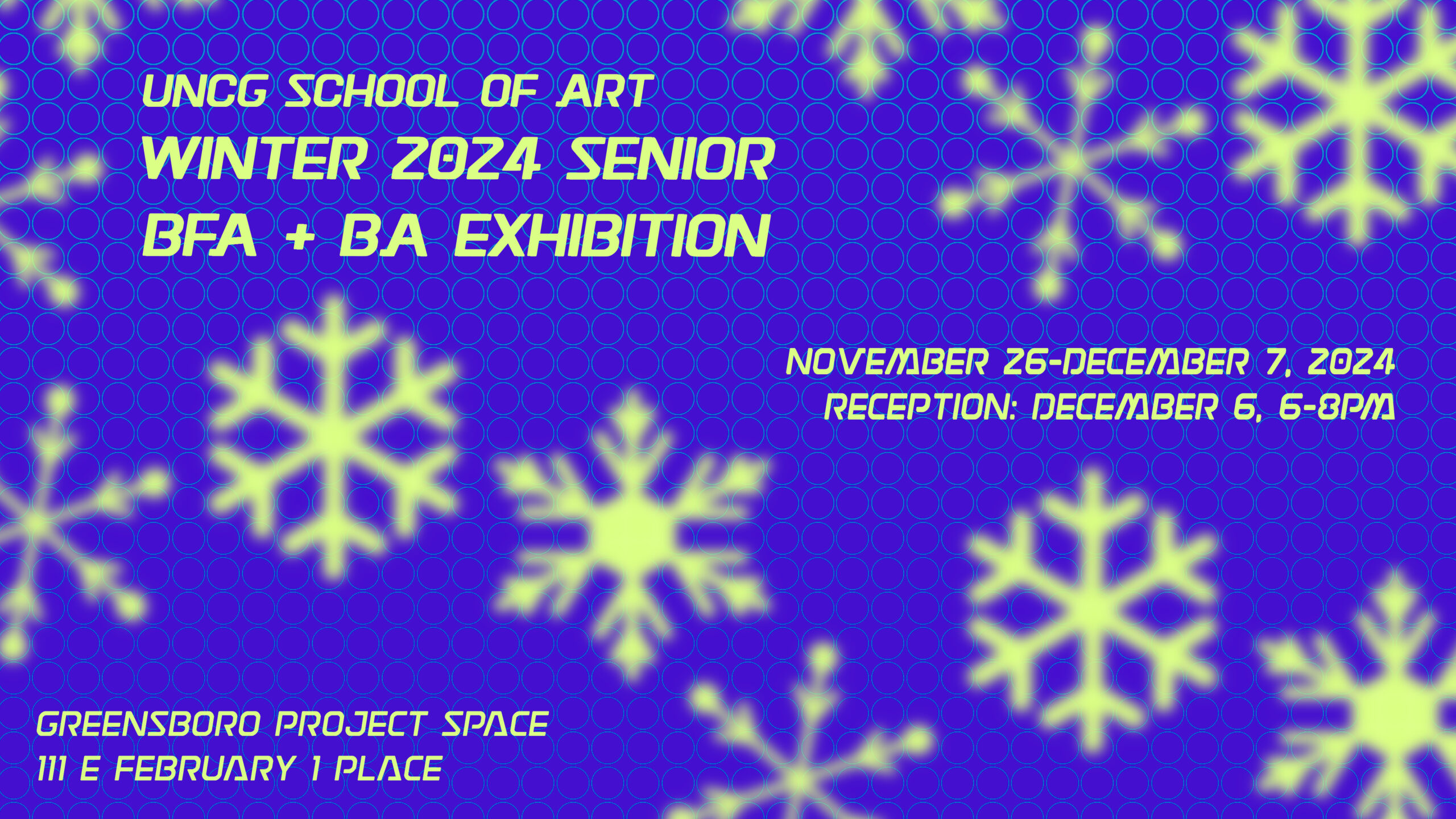 Winter 2024 Senior BFA/BA Art Exhibition | College of Visual and ...